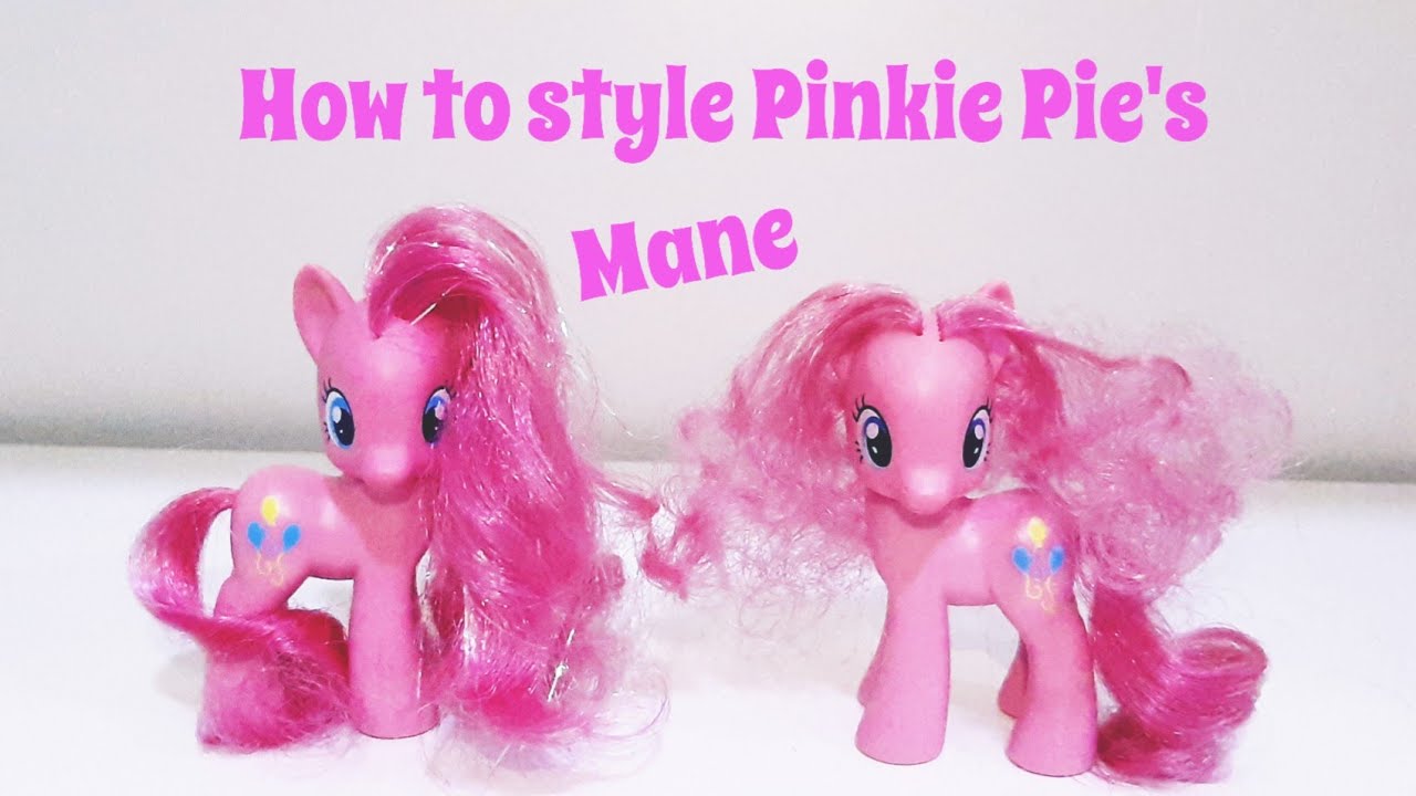 How to style Pinkie Pie mane tutorial - YouTube