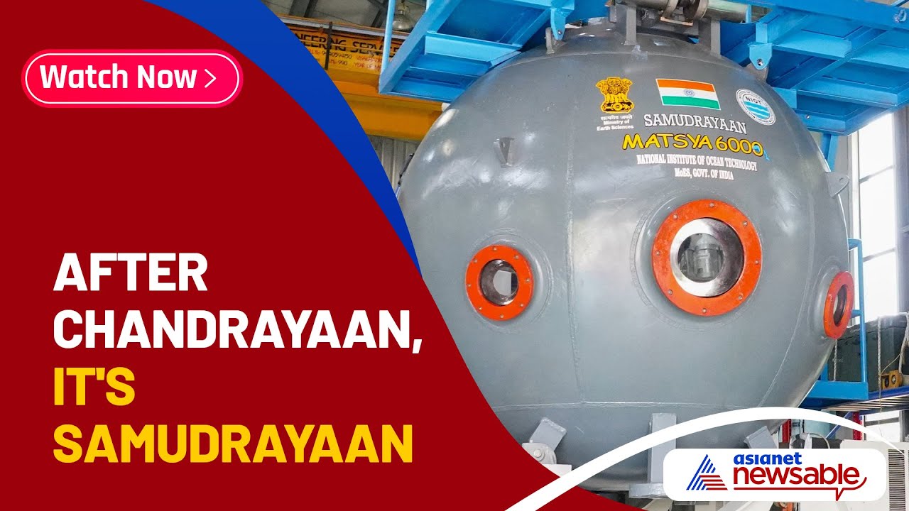Mission Samudrayaan: Scientists ready Matsya 6000 submersible for deep ...