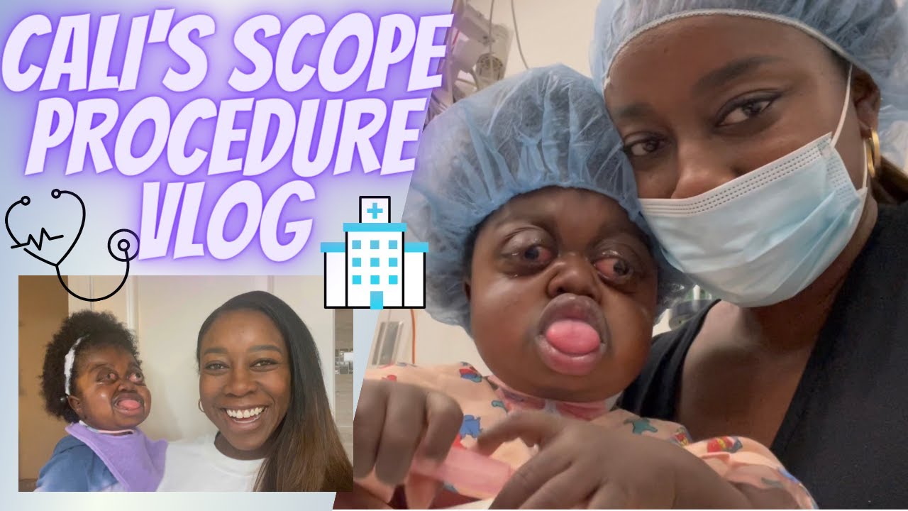 SCOPE PROCEDURE VLOG| GI SCOPE| BEHIND THE SCENES| PFEIFFER SYNDROME ...