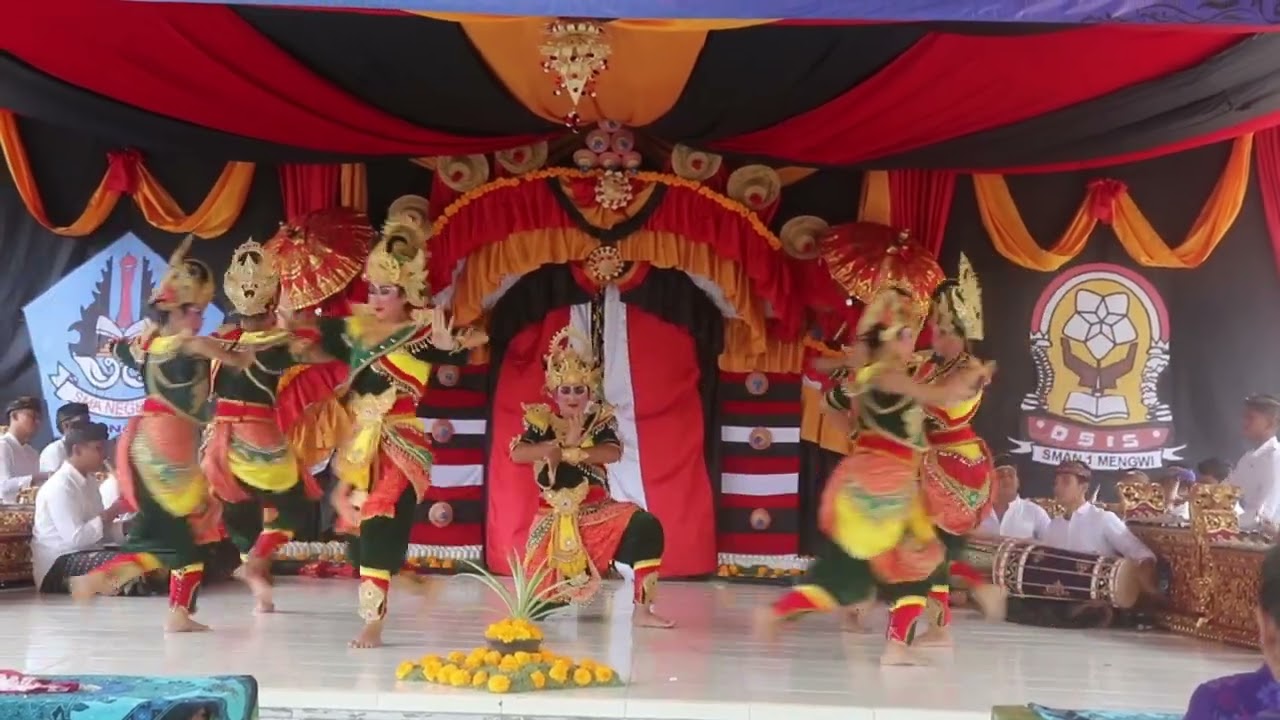 TARI MASKOT SMA NEGERI 1 MENGWI - YouTube