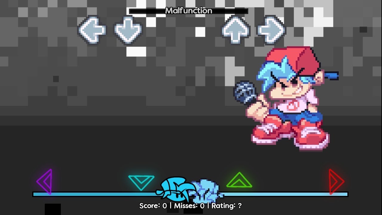 Some strange modchart (Practicing for the FNF on cell phones) - YouTube