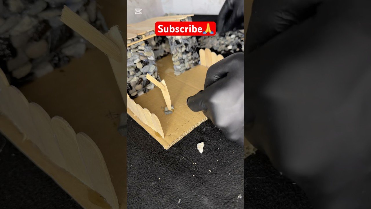 Watch This Stone House Come to Life | Relaxing ASMR Build 🪨 #ASMR # ...