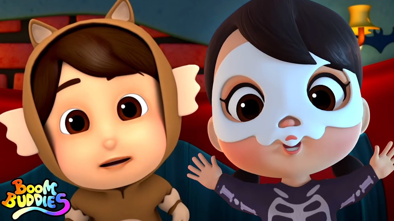 Five Little Monsters | Spooky Nursery Rhymes And Songs for Babies ...