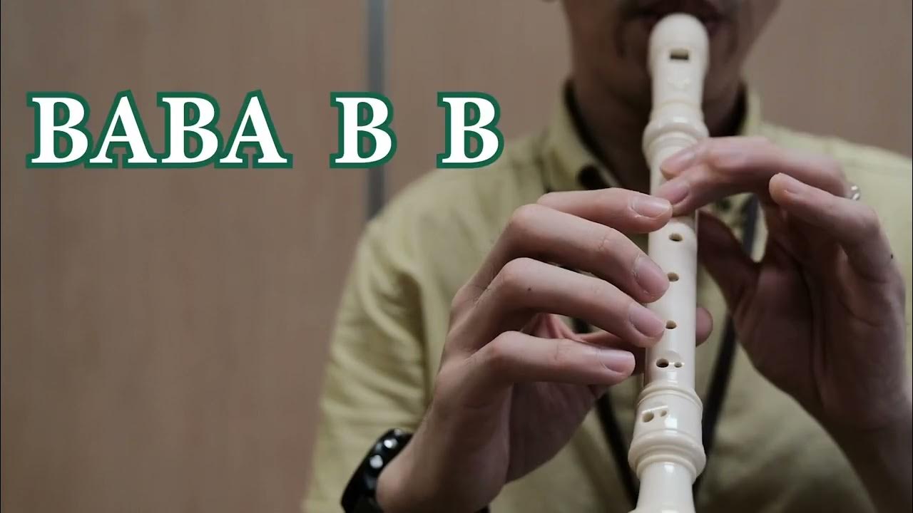 Recorder Warm Up and Fingering Practice - B A G - YouTube