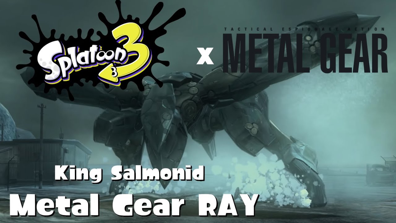 King Salmonid - Metal Gear RAY (Splatoon x Metal Gear meme) - YouTube