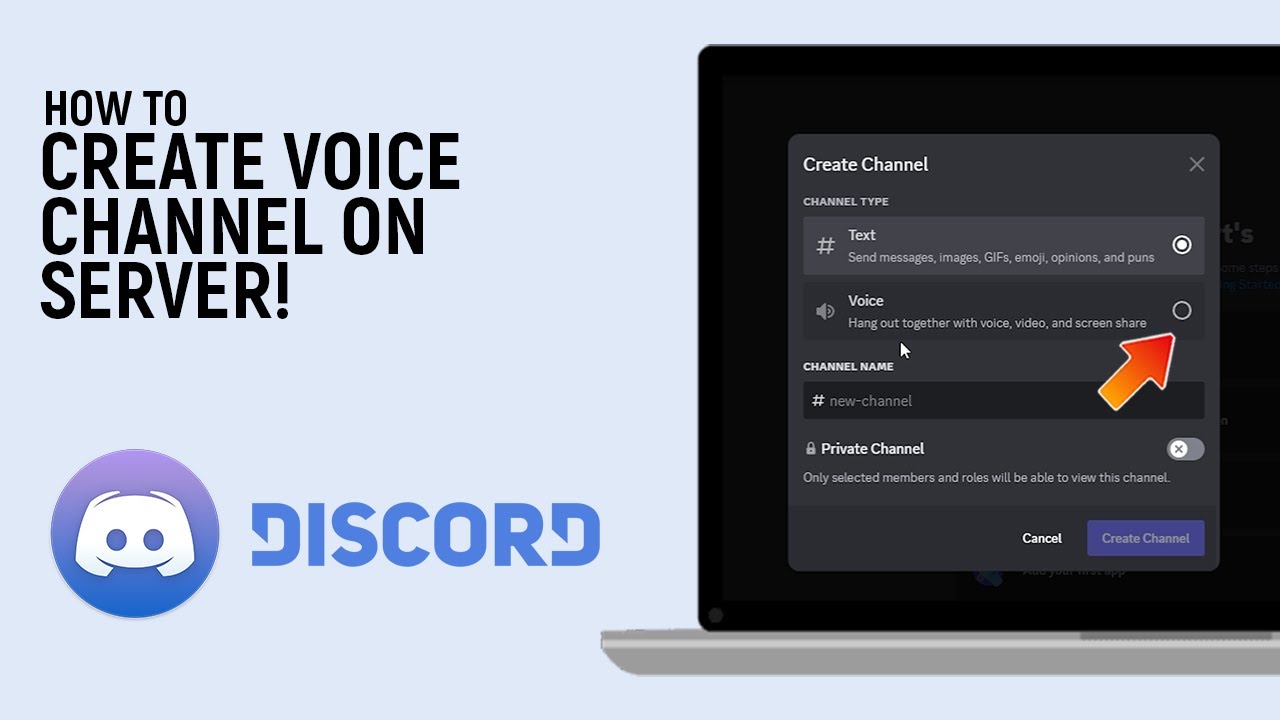 How to Create a Voice Channel on Server of Discord [easy] - YouTube