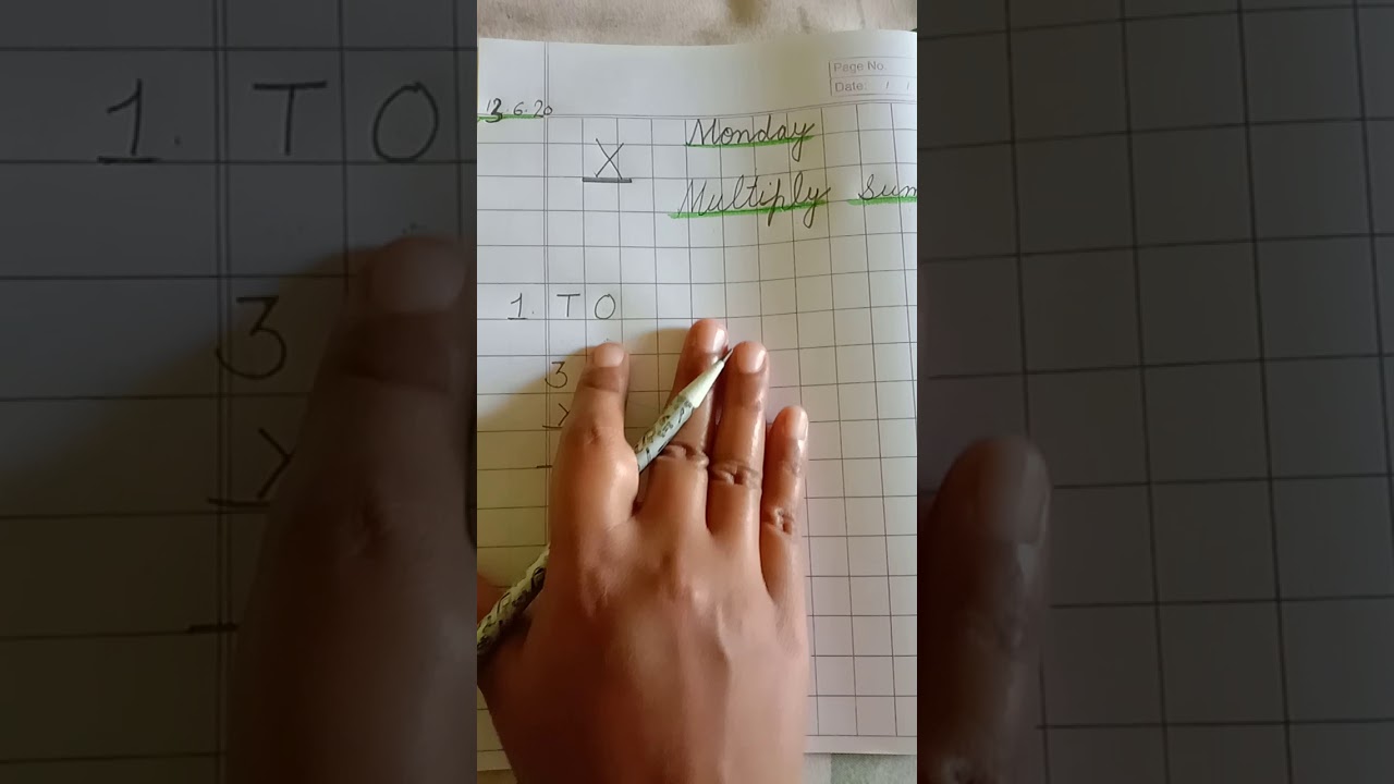Class 2 Maths multiply Sums YouTube Class 2 Maths multiply Sums YouTube