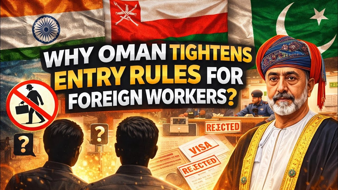 Why Oman Tightens Entry Rules for Foreign Workers? 🇴🇲 | New Oman Visa ...