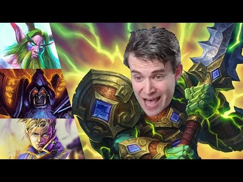 (Hearthstone) Smashing with Larger and Larger Men