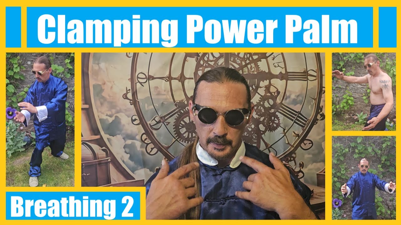 Clamping Power Palm 2. Qi Gong #breathwork #qigong #prayingmantiskungfu ...