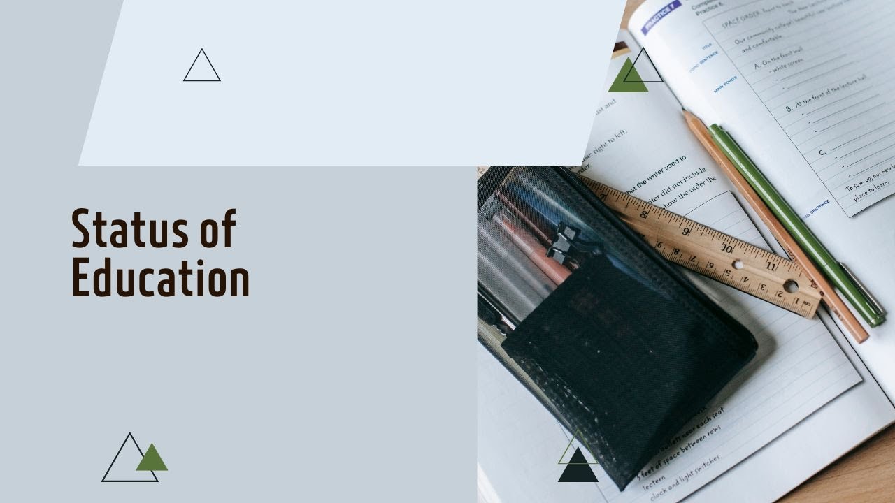 #Status of Education #aboutthingsandstuff - YouTube