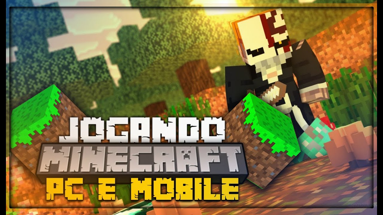 Jogando Minecraft com Inscritos - Java e Bedrock mobile e pc juntos - YouTube