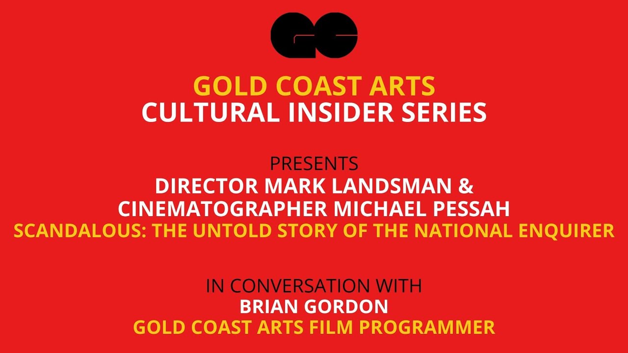 GCIFF Conversation with Director Mark Landsman and Cinematographer ...