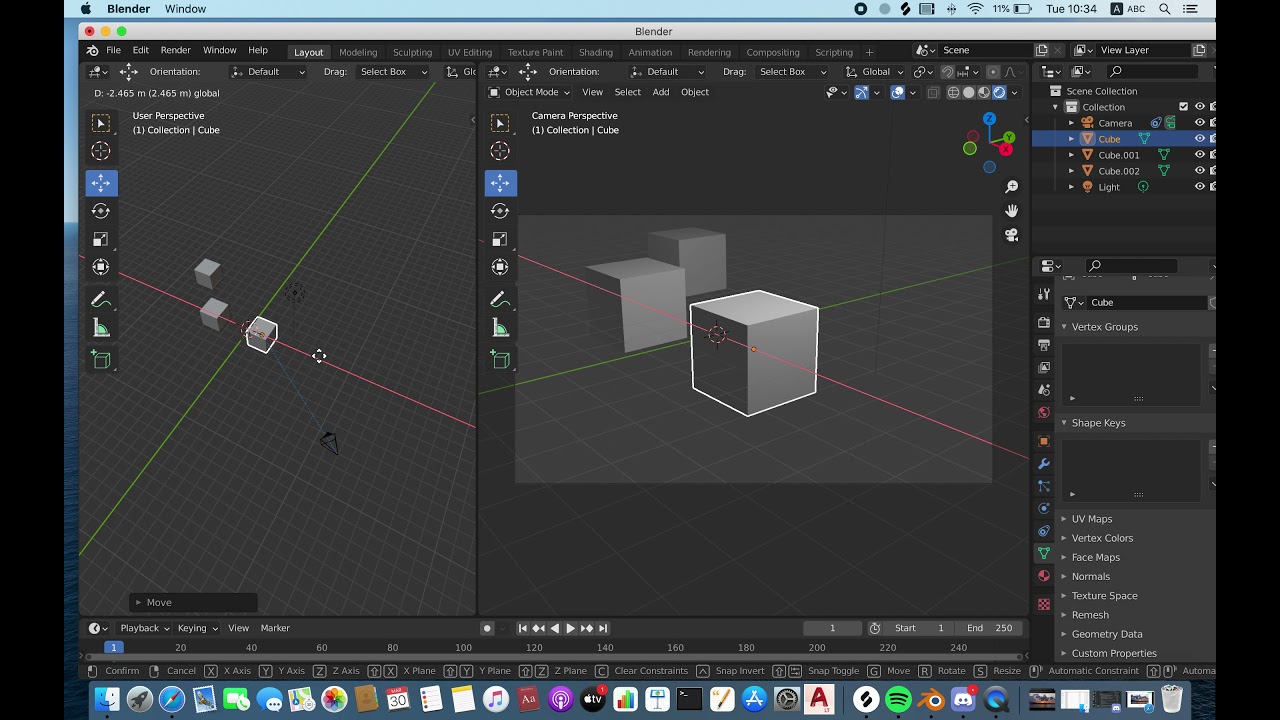 Blender 2/63 PSU - animated camera 1 - YouTube