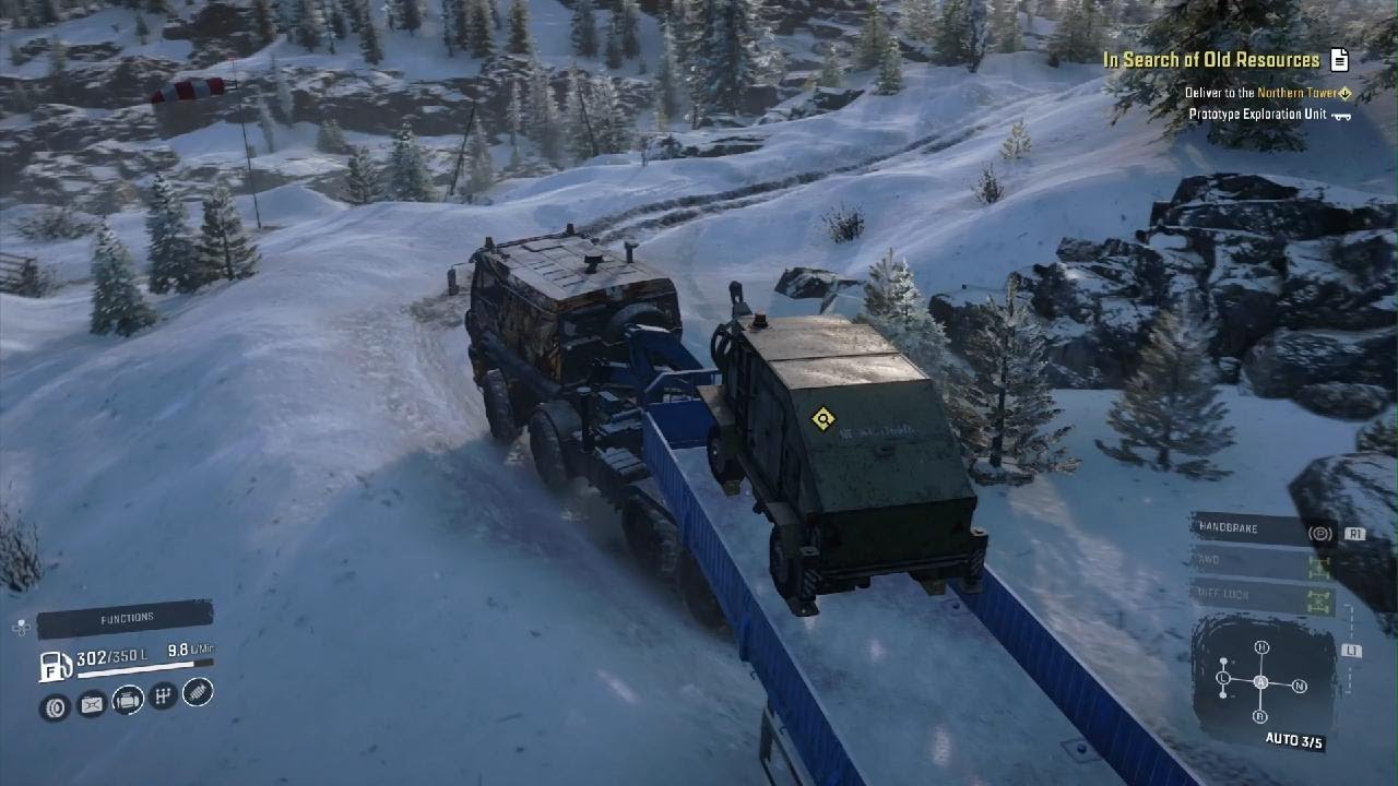 SnowRunner - Quebec, In Search of Old Resources. - YouTube