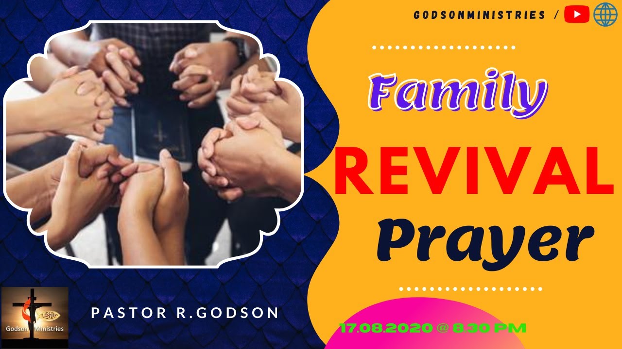Family Revival Prayer | 17.08.2020 - YouTube