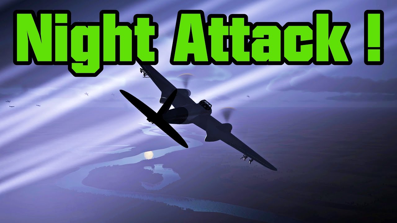 IL-2 Sturmovik Night Attack - YouTube