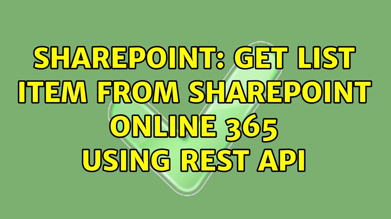 Sharepoint Get List Item From SharePoint Online 365 Using Rest Api 3 sharepoint-get-list-item-from-sharepoint-online-365-using-rest-api-3