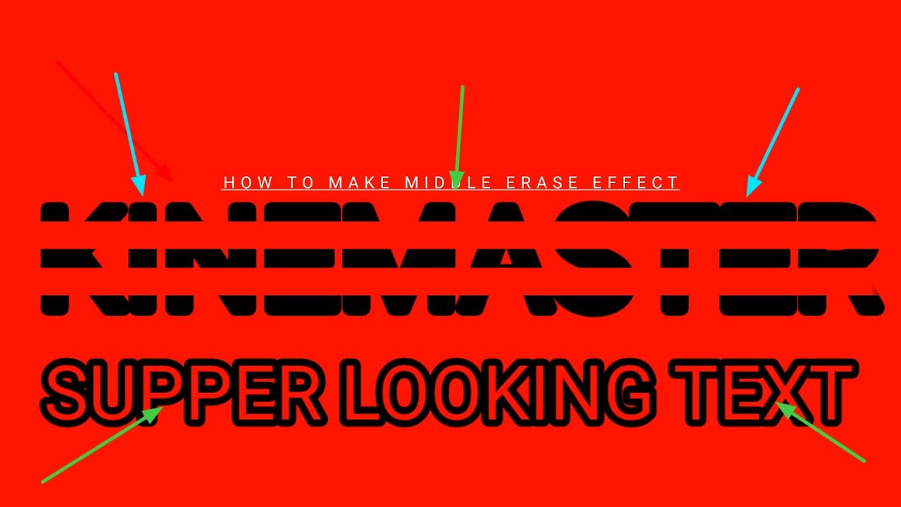 HOW TO MAKE TEXT MIDDLE GAPED EFFECT IN KINEMASTER YouTube how-to-make-text-middle-gaped-effect-in-kinemaster-youtube