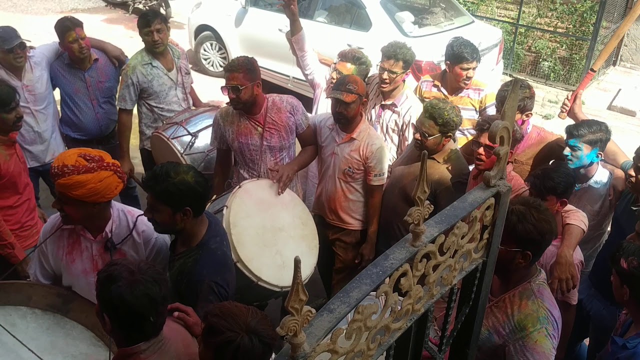 Holi Gair, Marwari Gair, Rajasthan Holi Folk Song Jodhpur Chaturawta ...
