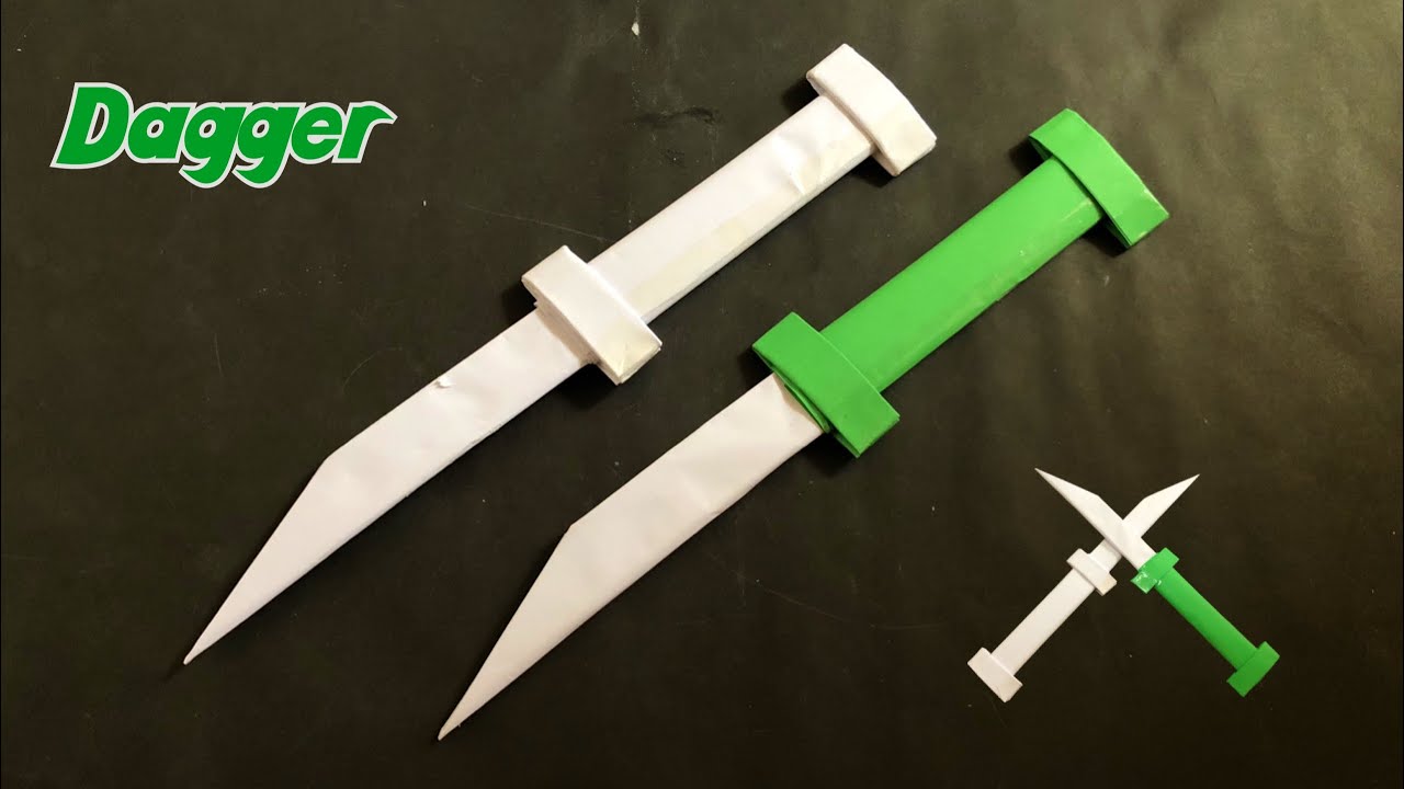How To Make Paper Sword Dagger YouTube how-to-make-paper-sword-dagger-youtube