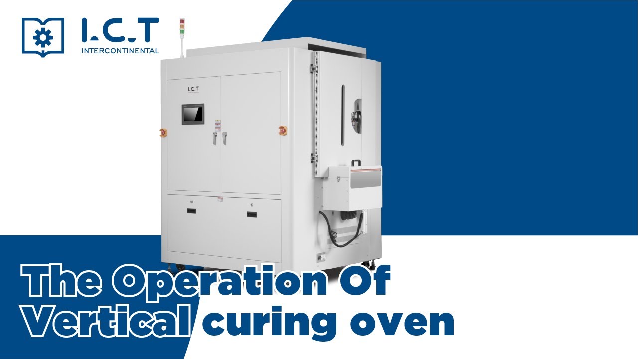 I.C.T-V320 Vertical Curing Oven Installation and Use Instructions - YouTube