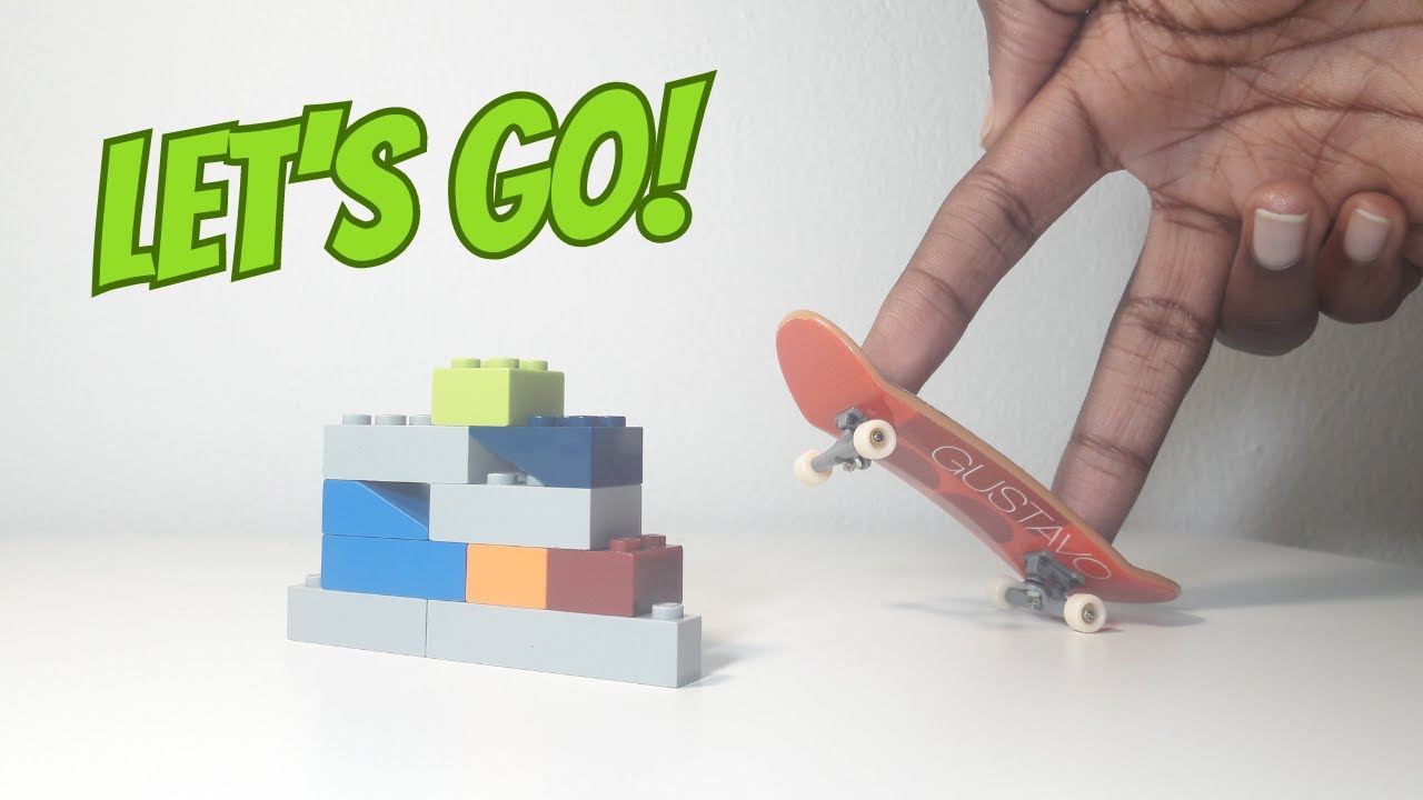 LEGO Meets Fingerboard (STOP-MOTION) - YouTube