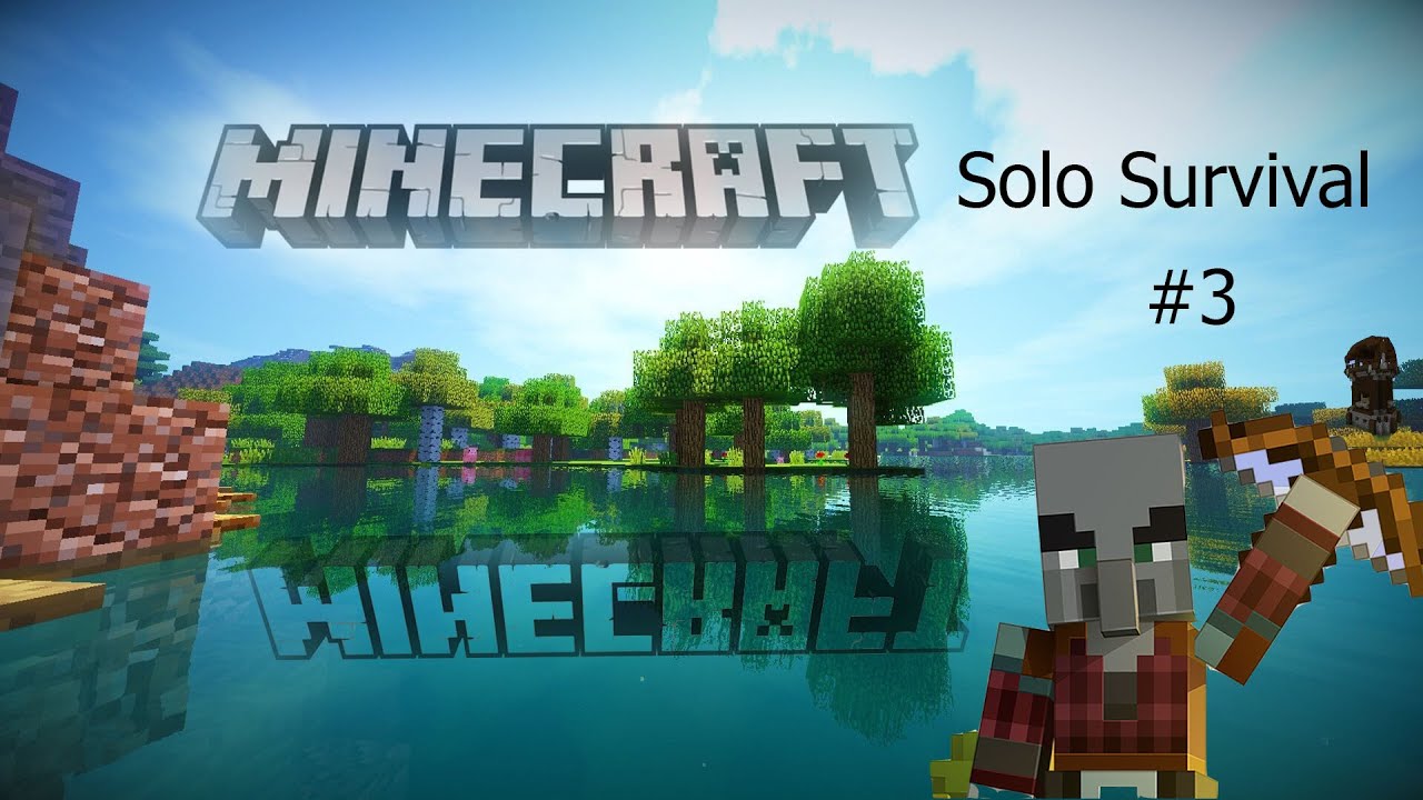 Minecraft Solo Survival #3 Raid?! - YouTube