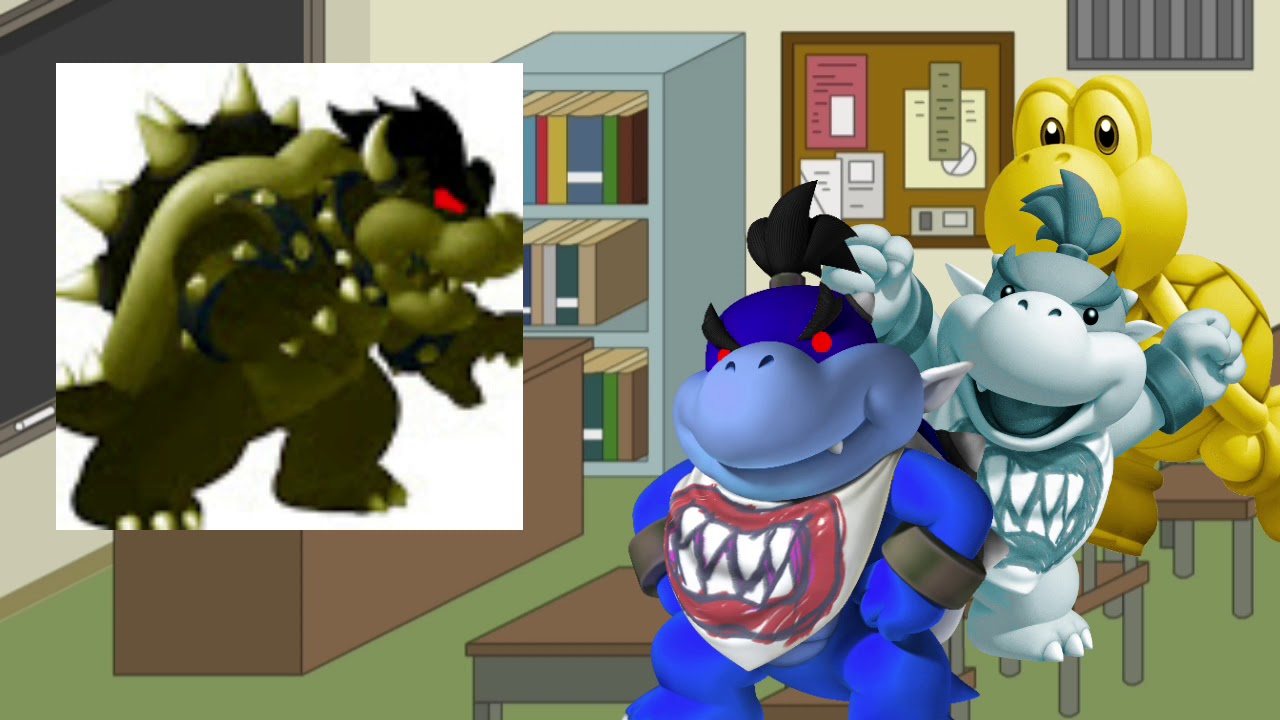 Dark Bowser Jr. Swears At His Teacher/Grounded - YouTube