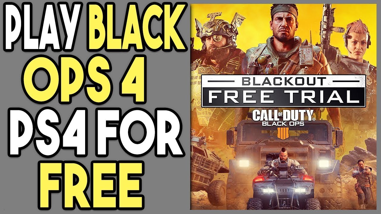 Play Call of Duty Black Ops 4 Free - Big PS4 Free Game Coming Soon ...