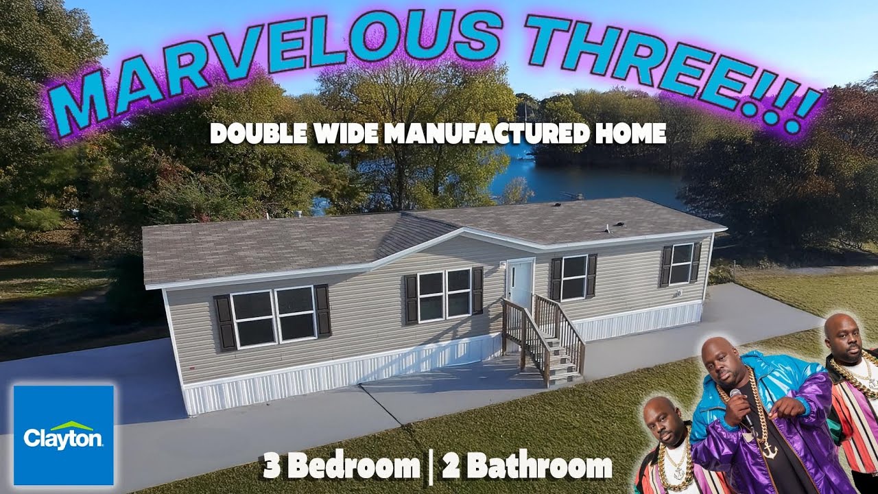 Is This The Best Budget Double-Wide? Clayton Homes Marvelous Three ...