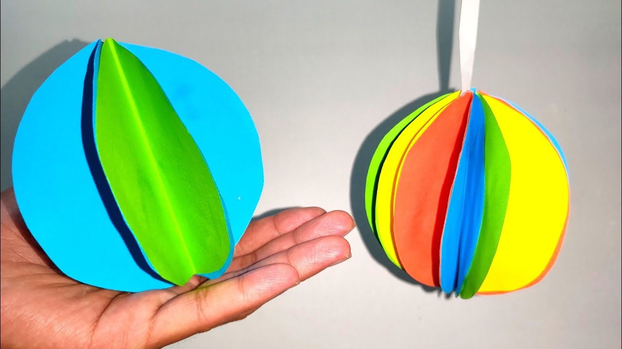 Easy Ways to Make Origami Hanger Decorations, Glass Hanger Decorations ...