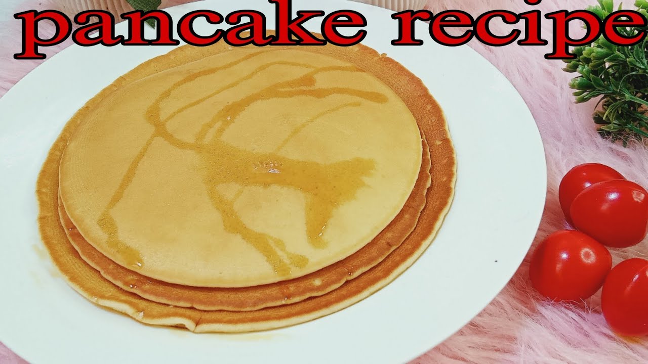 How to make pancake at home/easy pancake recipe - YouTube