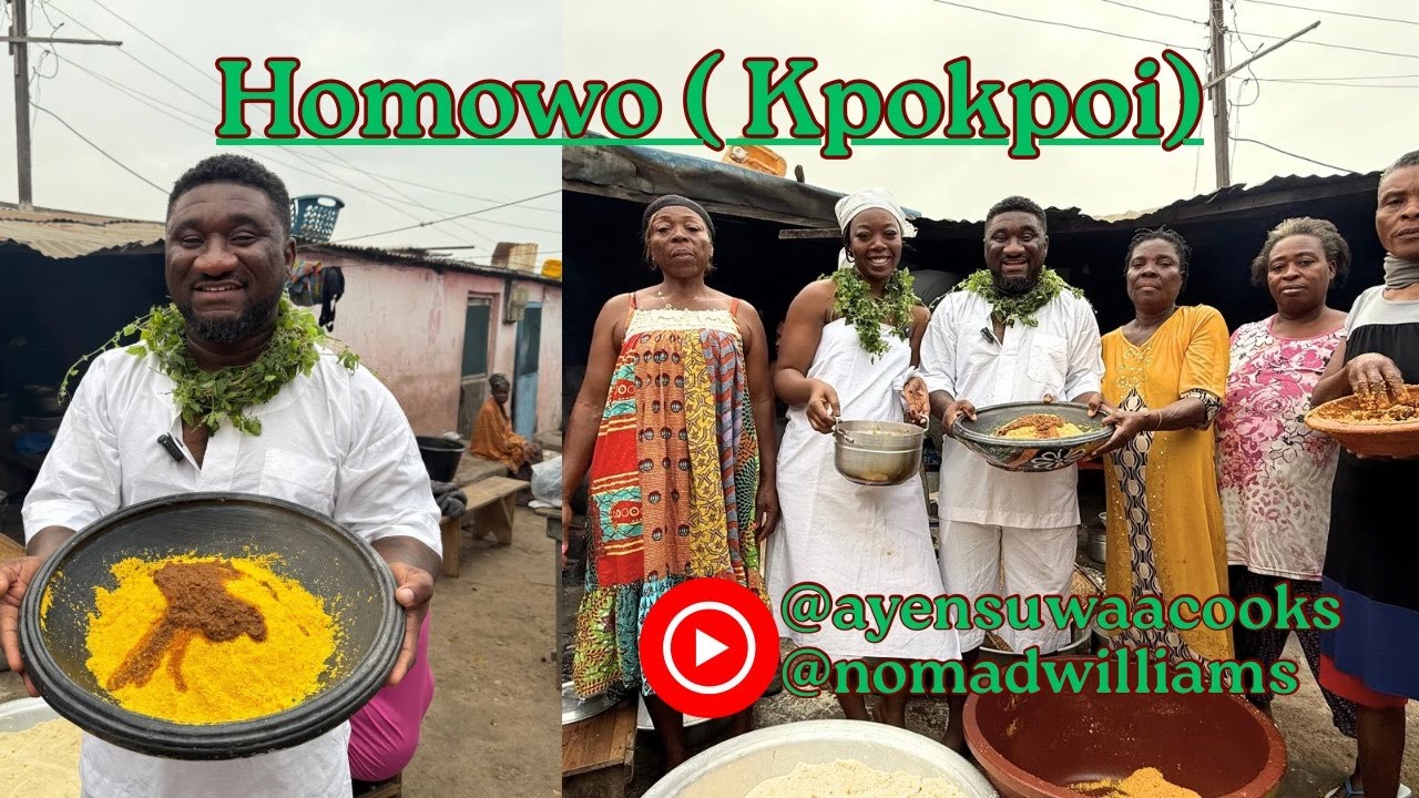HOW TO PREPARE KPEKPLE (KPOKPOI) FOR HOMOWO - YouTube