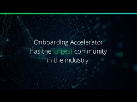 Onboarding Accelerator is the industry standard solution for entity data exchange - YouTube