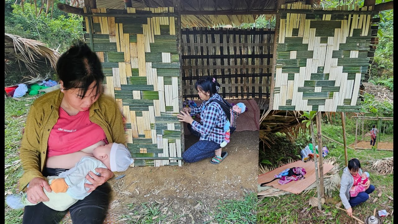 Full VIDEO: 20 days for a single mother to build a new house, pick ...