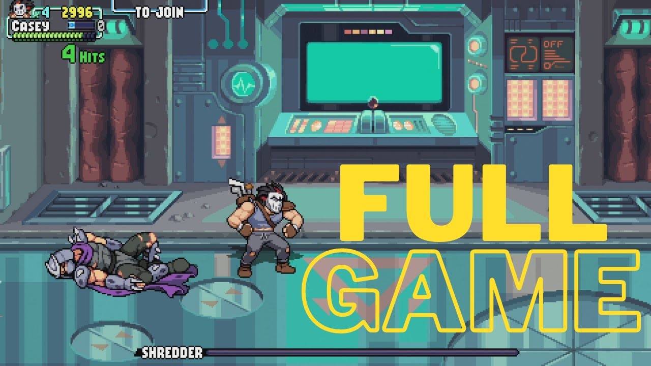 Casey Jones Full Game Playthrough w/ All Collectibles (No Commentary ...