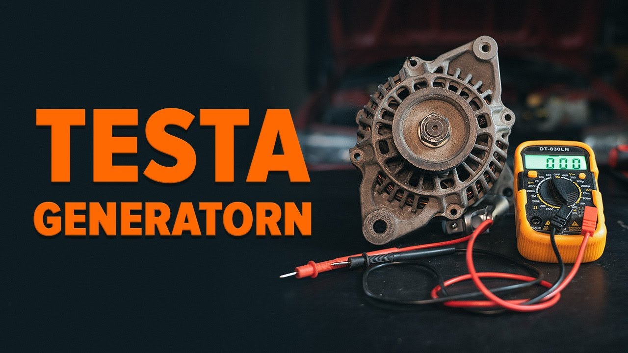 Så testar du bilens generator | AUTODOC tipsar - YouTube