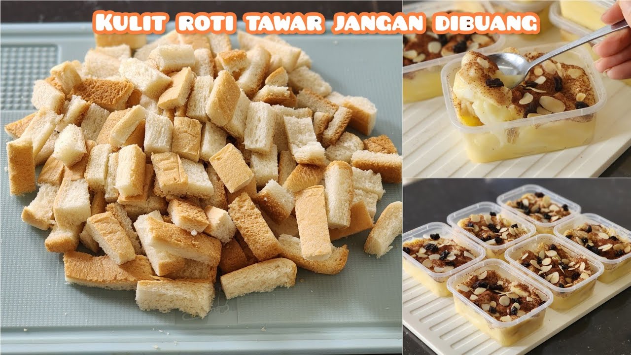 Kulit roti tawar jangan dibuang!! sulap jadi dessert enak ini. Membuat ...