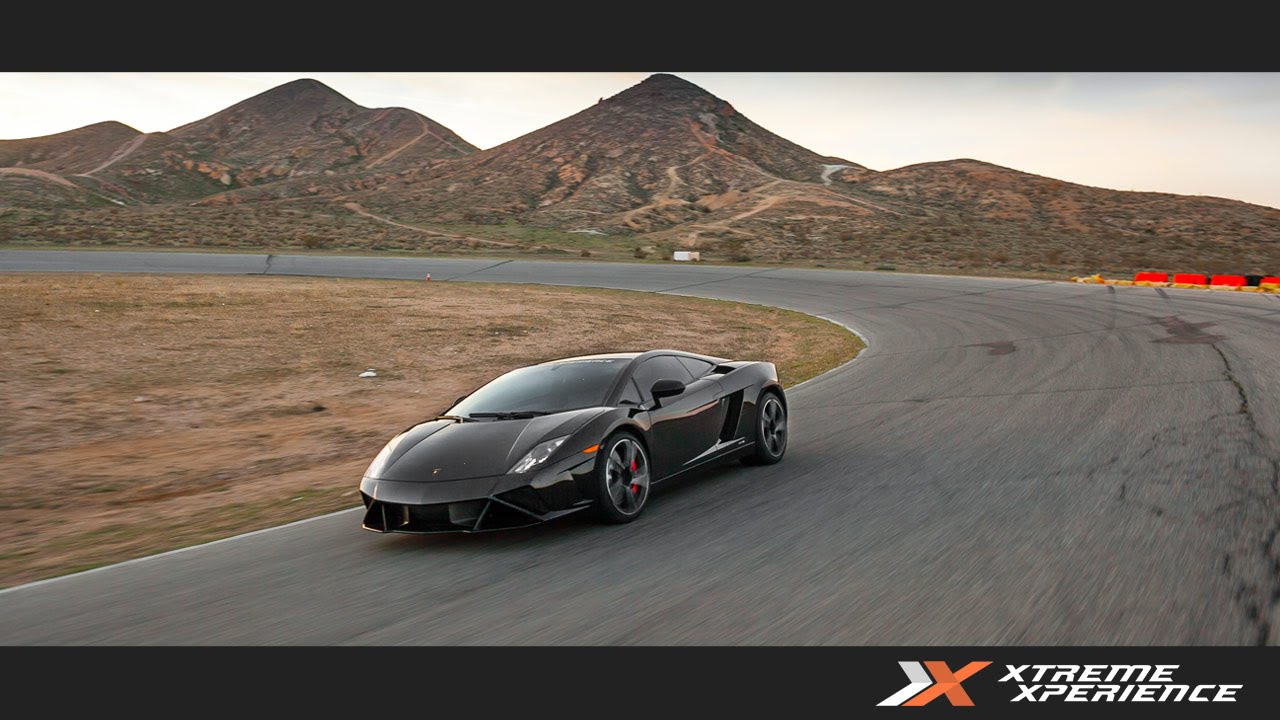 Lamborghini LP560-4 - At the track with Xtreme Xperience - YouTube