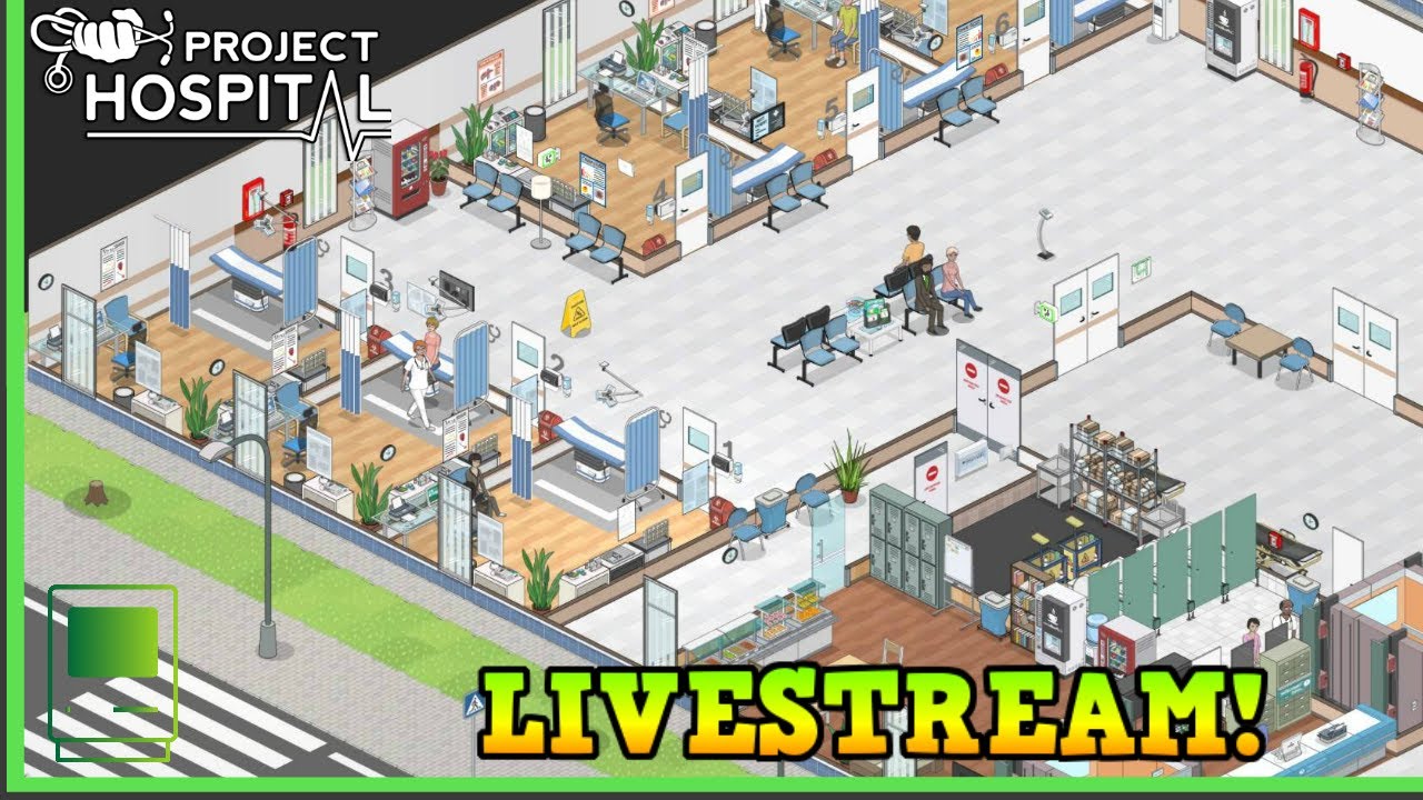 🔴 LIVESTREAM Let’s Play Project Hospital | Building A Realistic ...