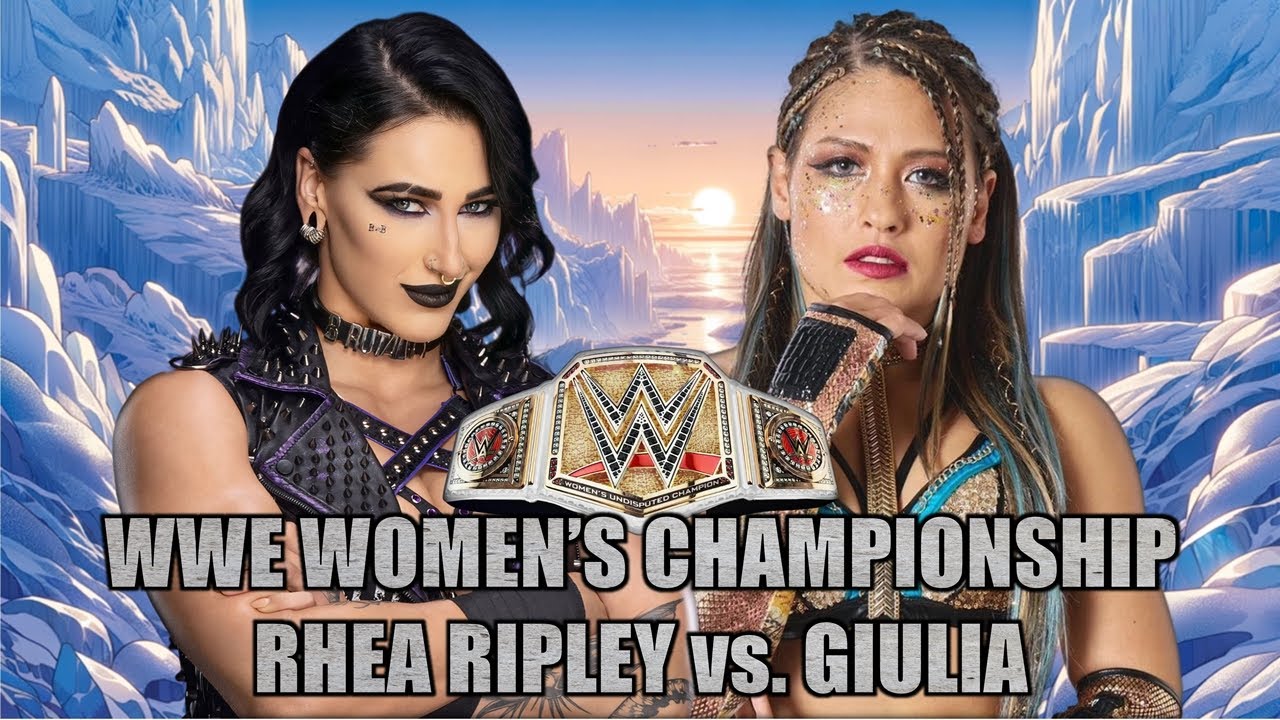 WWE 2K24 : 2024.12.24_2_WWE WOMEN'S CHAMPIONSHIP_RHEA RIPLEY vs. GIULIA ...