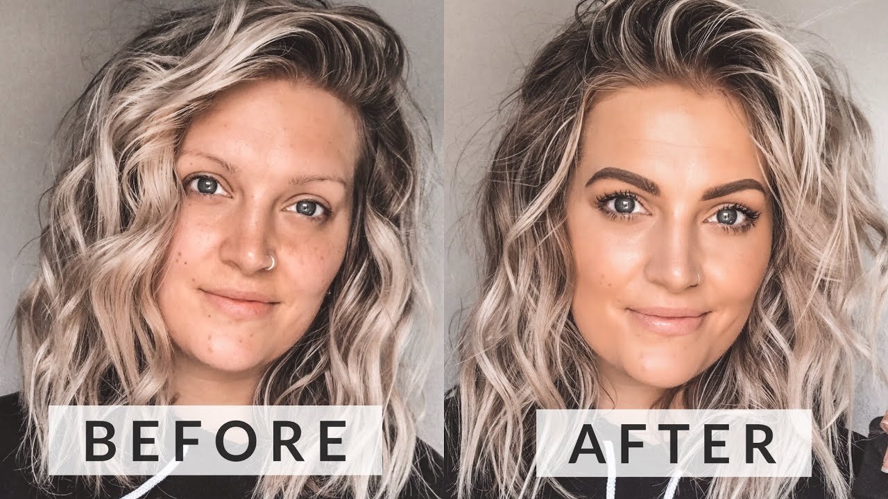 EASY BROW TUTORIAL FOR THIN EYEBROWS - YouTube