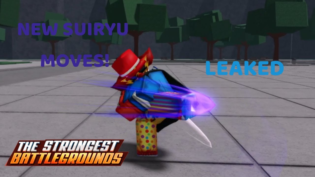 NEW SUIRYU'S 1ST MOVE SHOWCASE IN THE STRONGEST BATTLEGROUNDS! - YouTube