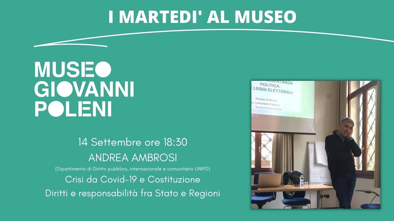 Andrea Ambrosi - I martedì al museo "Giovanni Poleni" - YouTube