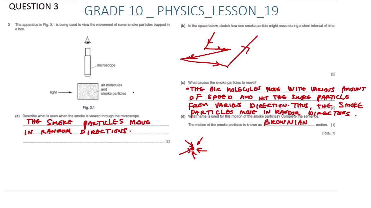 Grade 10 - Physics 19 - YouTube