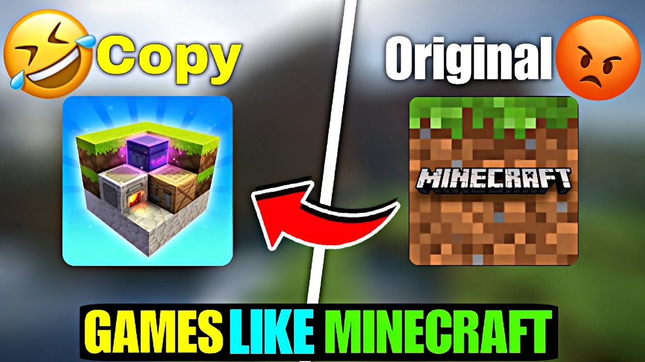 TOP 5 COPY GAMES LIKE MINECRAFT 1.20 JAVA EDITION 🤩 | BEST MINECRAFT ...