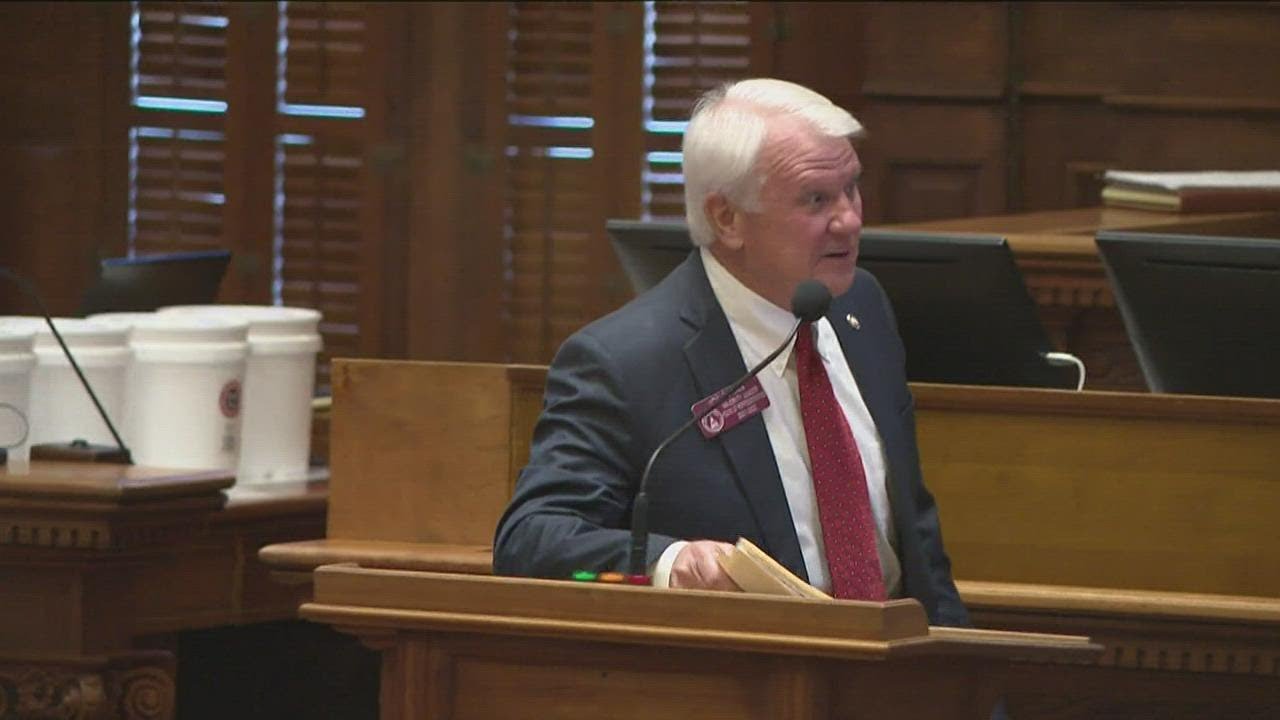 New Speaker of the House named in Georgia - YouTube
