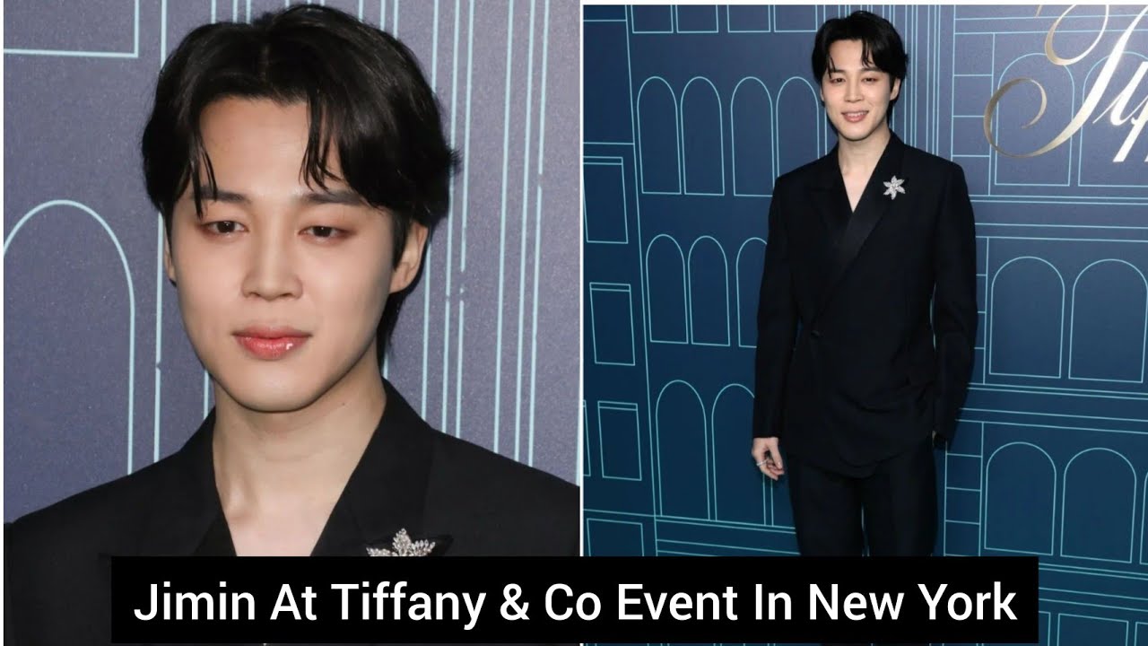 BTS Jimin Steals Hearts With Red Carpet Appearance At Tiffany & Co ...