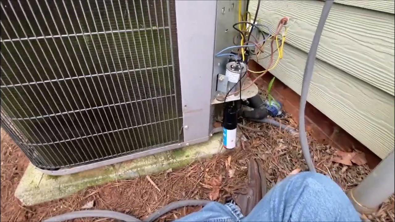 Compressor fail ICP Carrier AC unit - YouTube